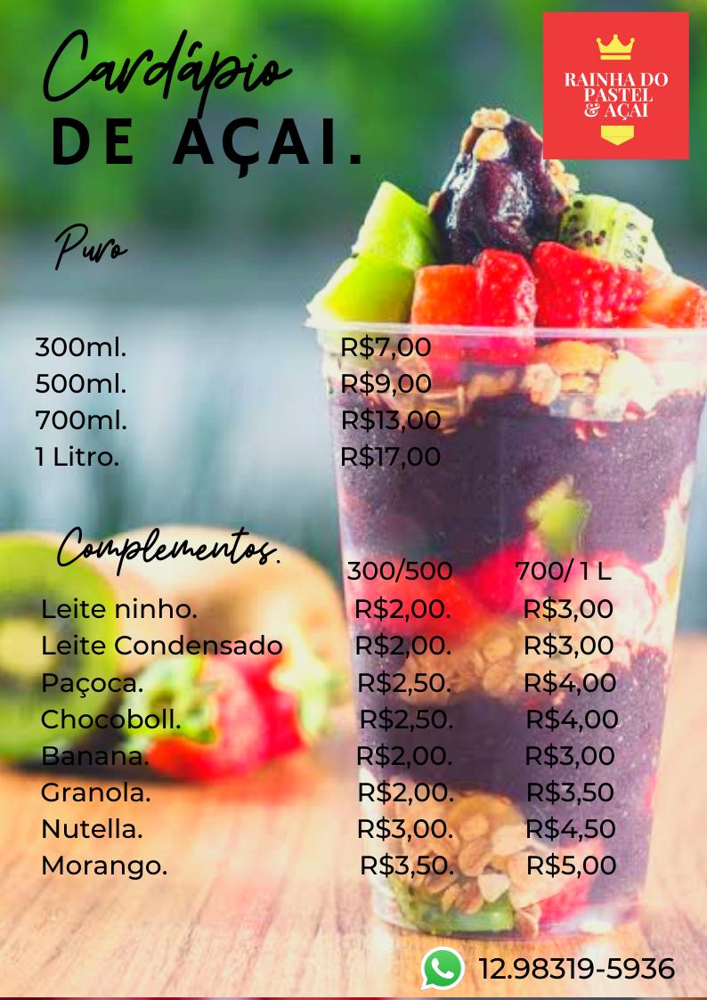 Celebridade in Foco: Rainha do Pastel & Açai tem seu marco de sucesso ...