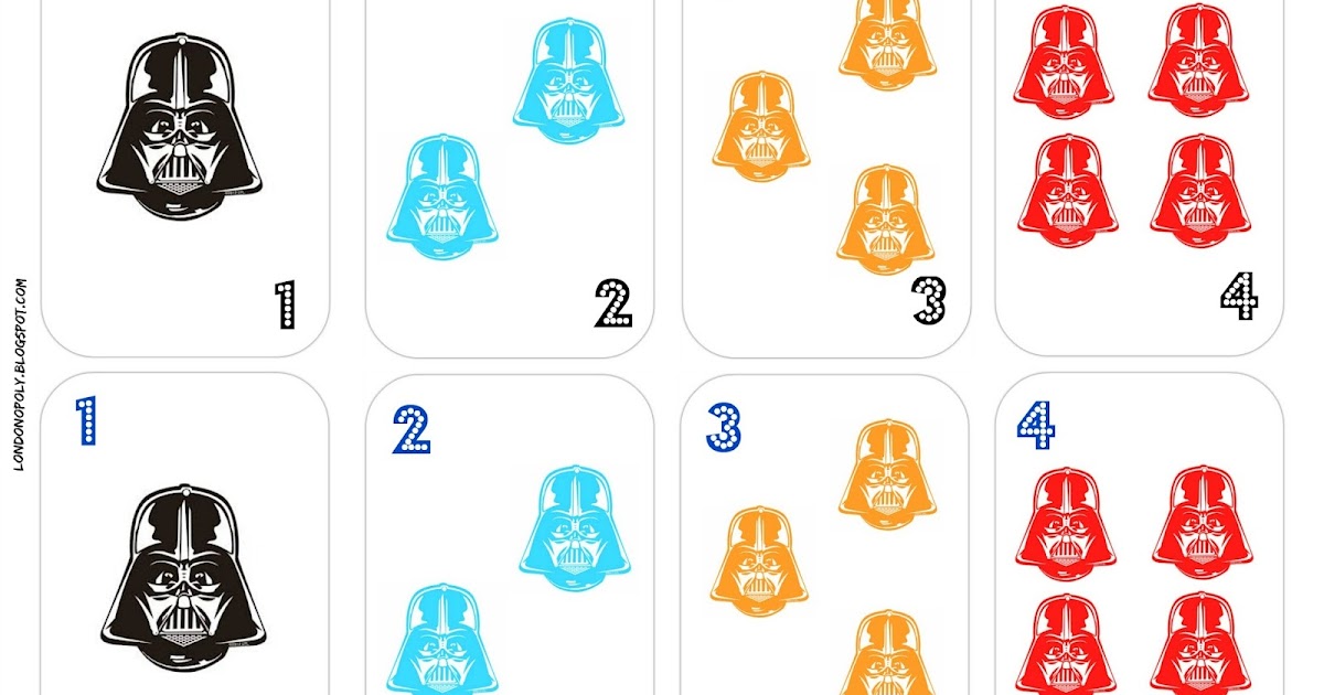 Londonopoly: Star Wars- colours and numbers
