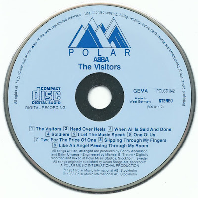 The First Pressing CD Collection: ABBA - The Visitors