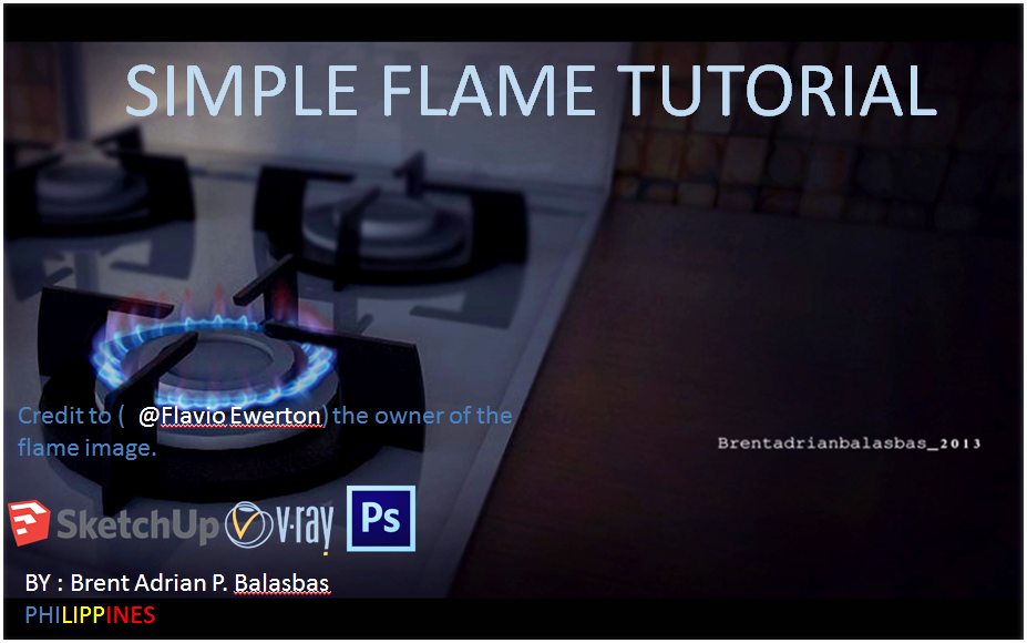Tutorial Uncomplicated Open Fire Inwards Vray For Sketchup - Great ...