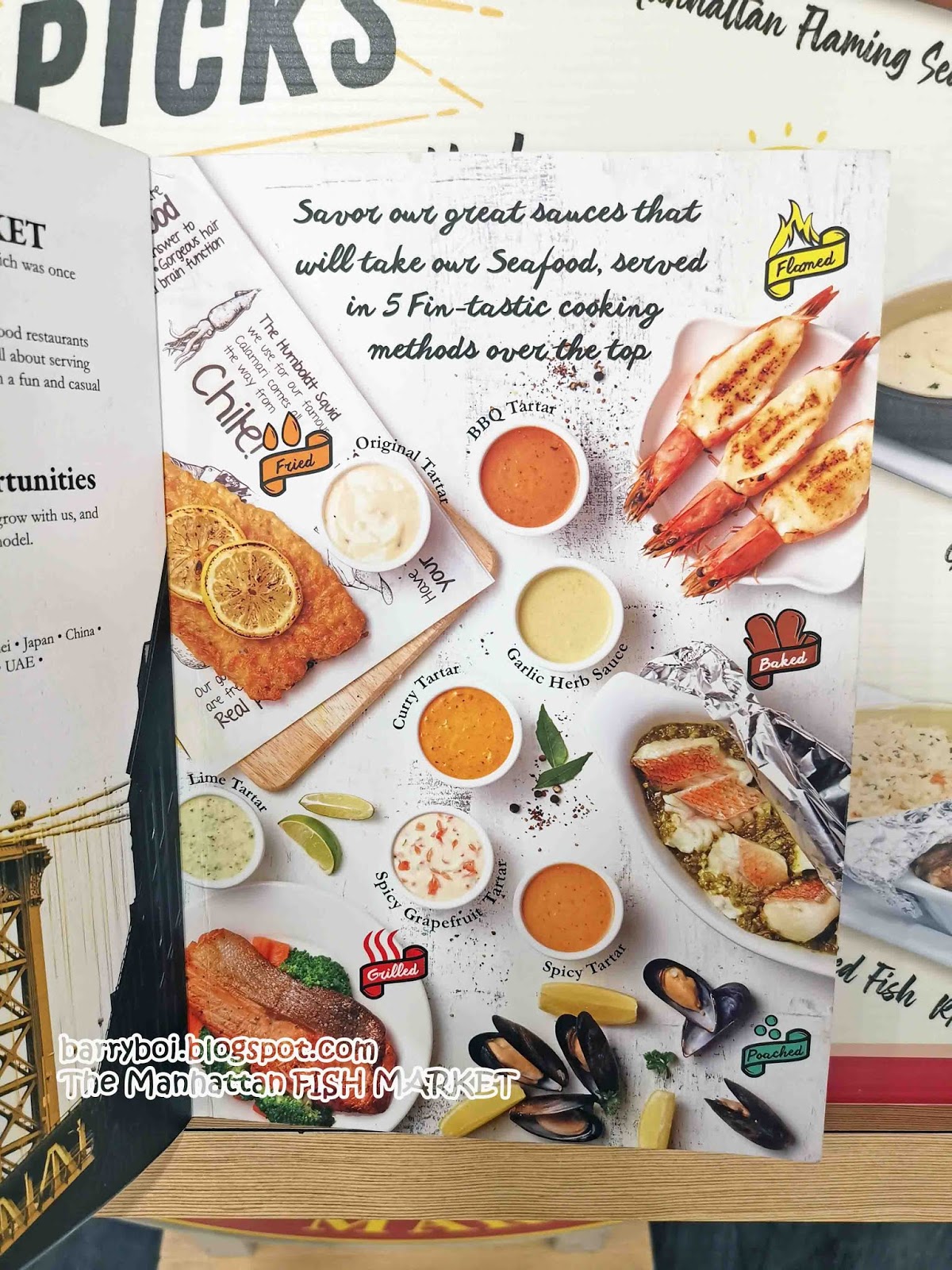 New Fin-tastic Seafood Menu at The Manhattan FISH MARKET