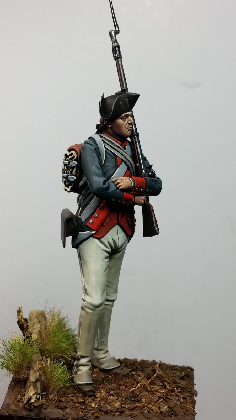 Continental Army infantryman 1778 | planetFigure | Miniatures