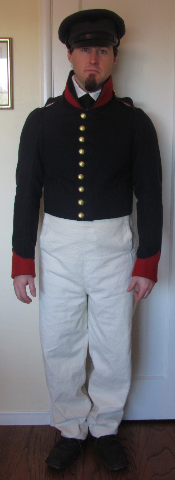 A.J. Keehan, Seamster: 1840s Military Broadfall Trousers!