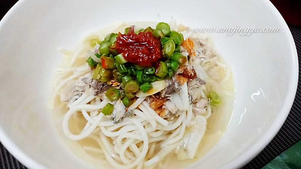 Resepi dan cara masak laksa mee Pangkor