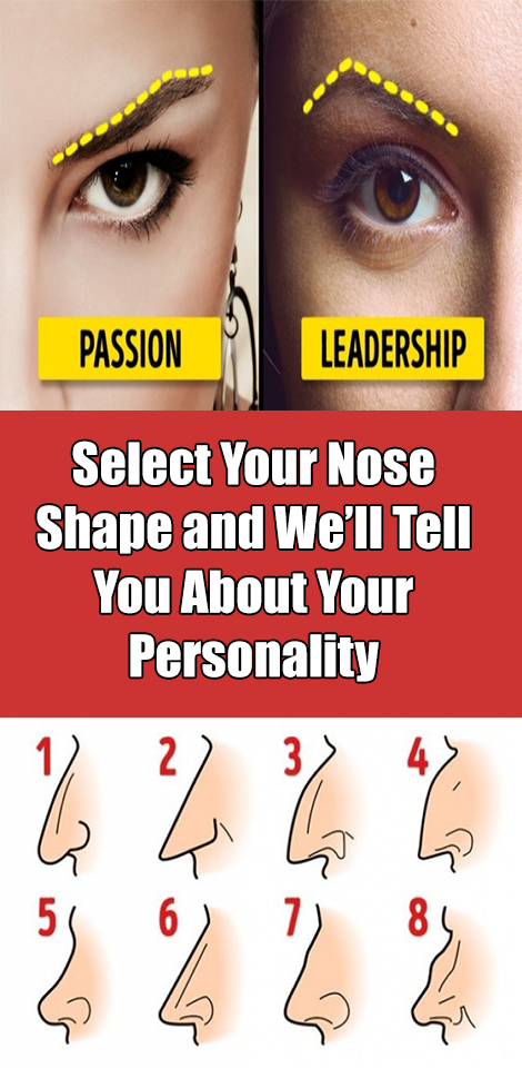 Select Your Nose Shape And We'll Tell You Abouth Your Personality ...