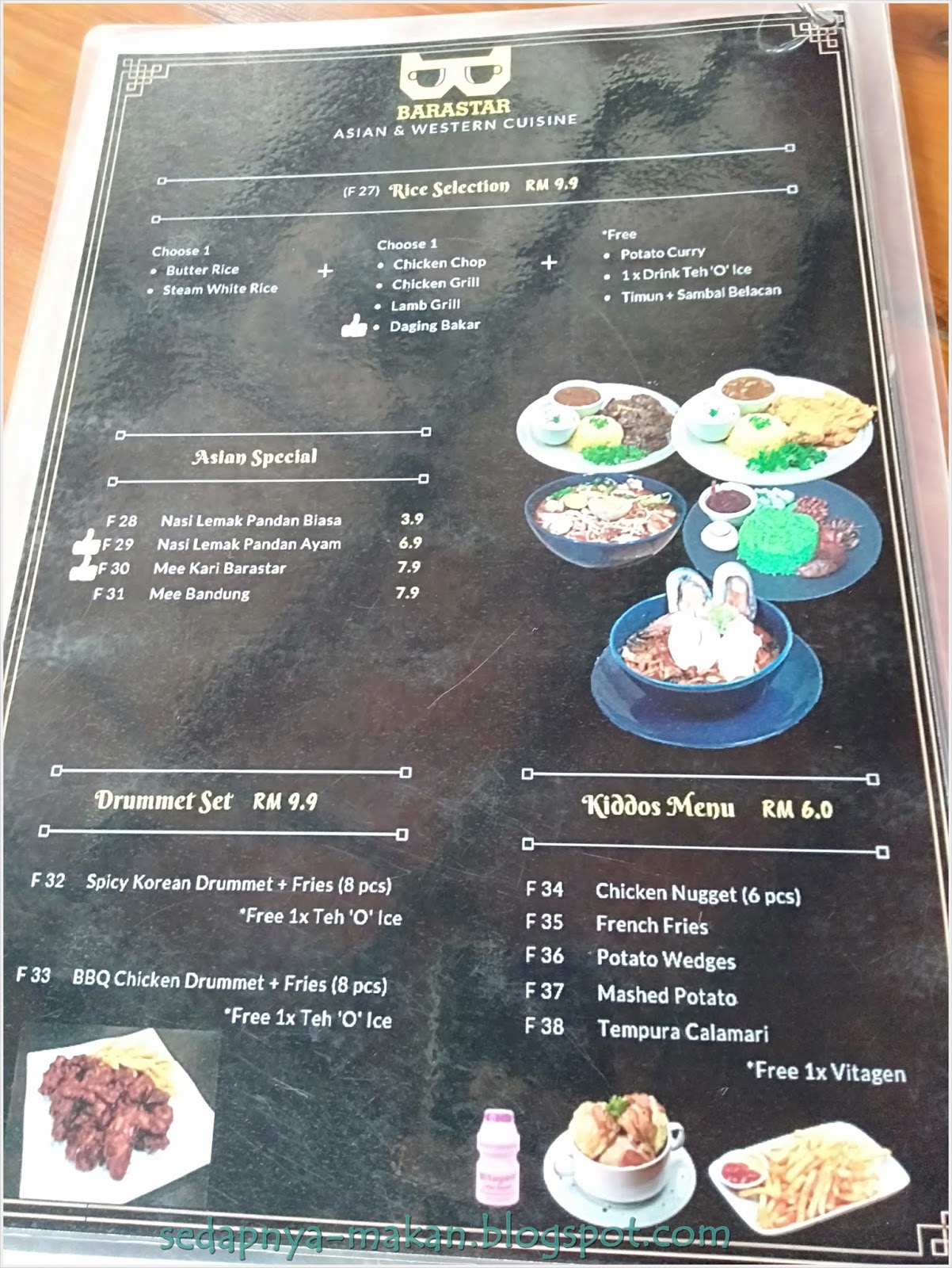 MaKaN JiKa SeDaP: Western food di Barastar Cafe, Bandar Perda, Pulau Pinang