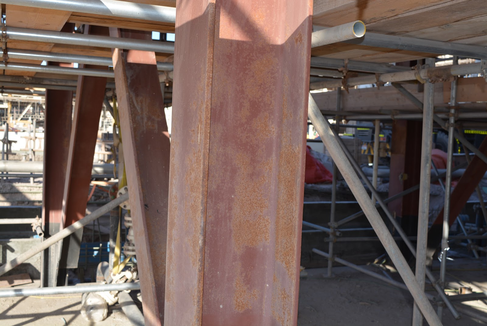 Materials & Welding: Primer applied steel structure after 6 months