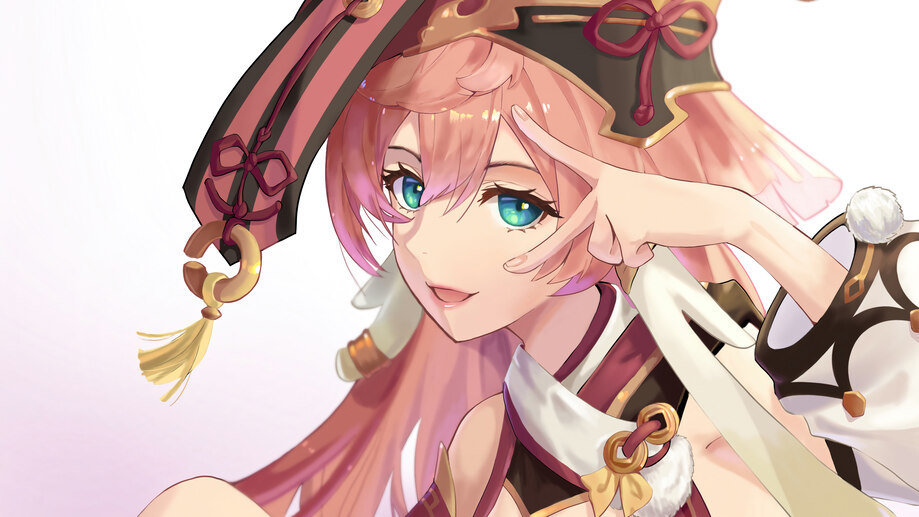 Yanfei Genshin Impact Game 4K #9891a Wallpaper PC Desktop