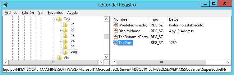 MSSQL: Ver puerto de una instancia | SYSADMIT