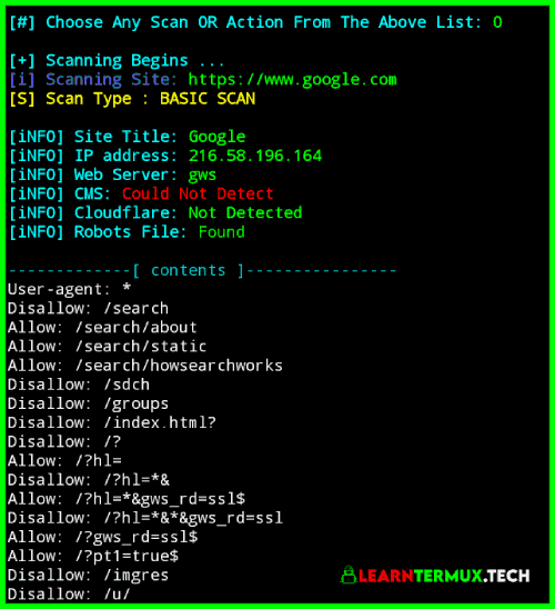 How to Install and Use RED Hawk Tool in Termux