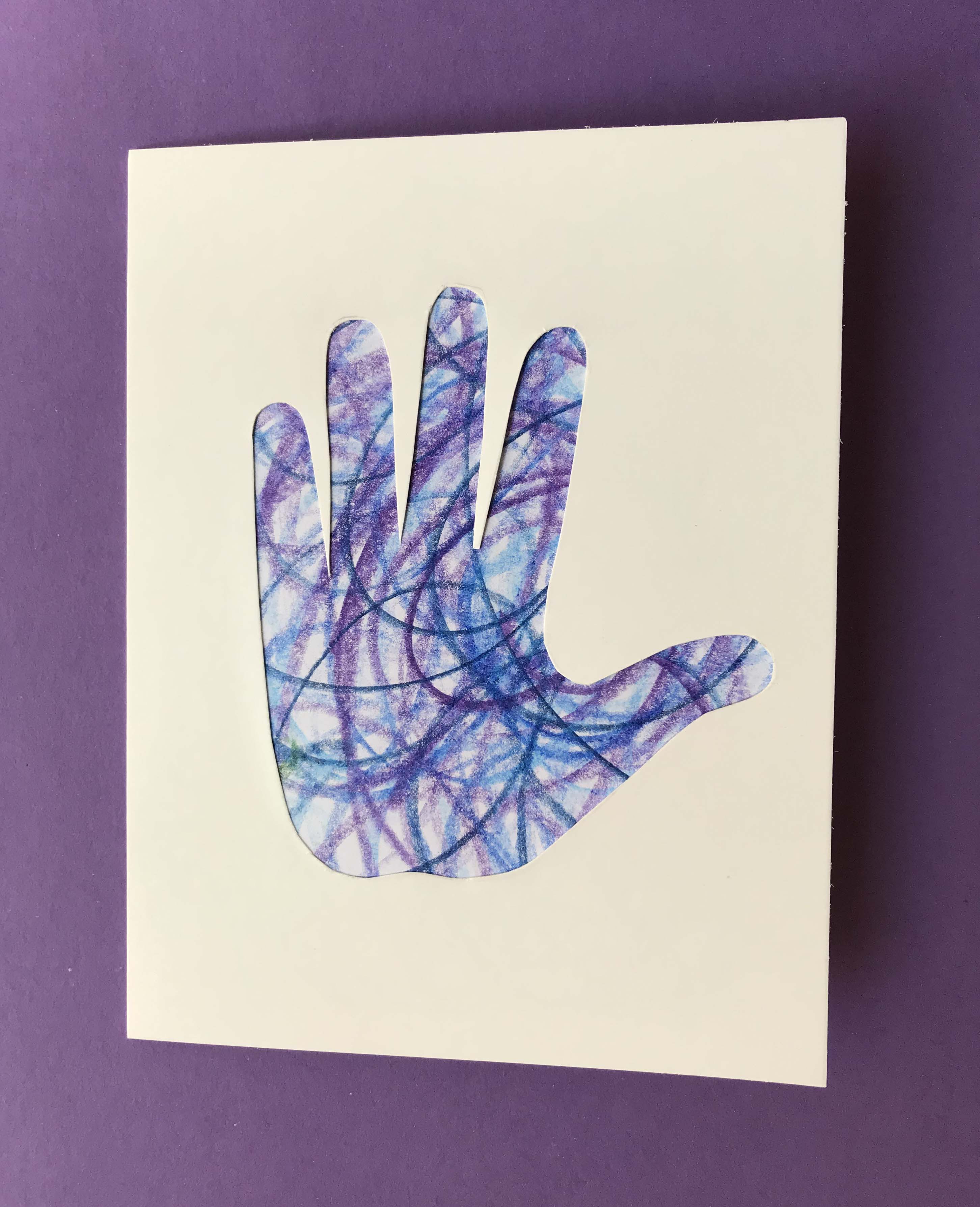 Hey, That's My Art Teacher: Scribble Cards