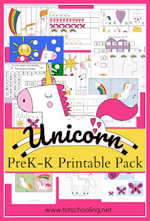 Unicorn Ten Frame Cards | Totschooling - Toddler, Preschool ...
