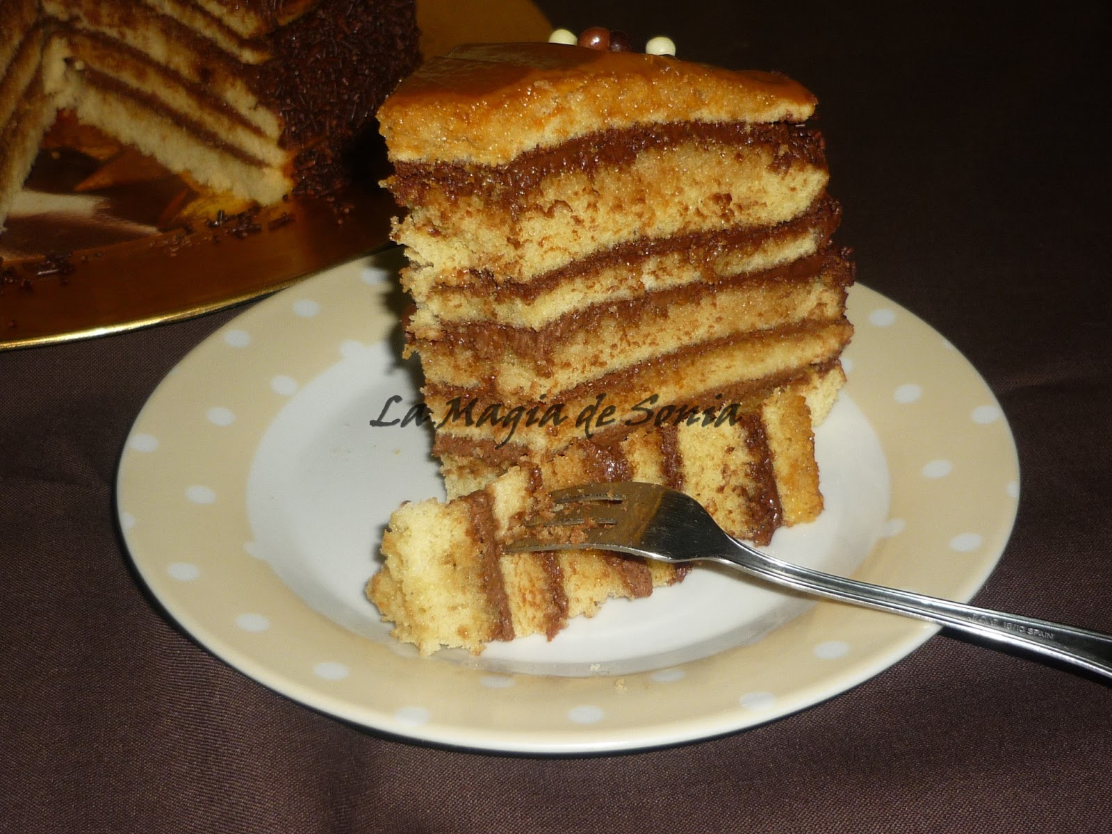 La Magia de Sonia: TARTA DOBOS.