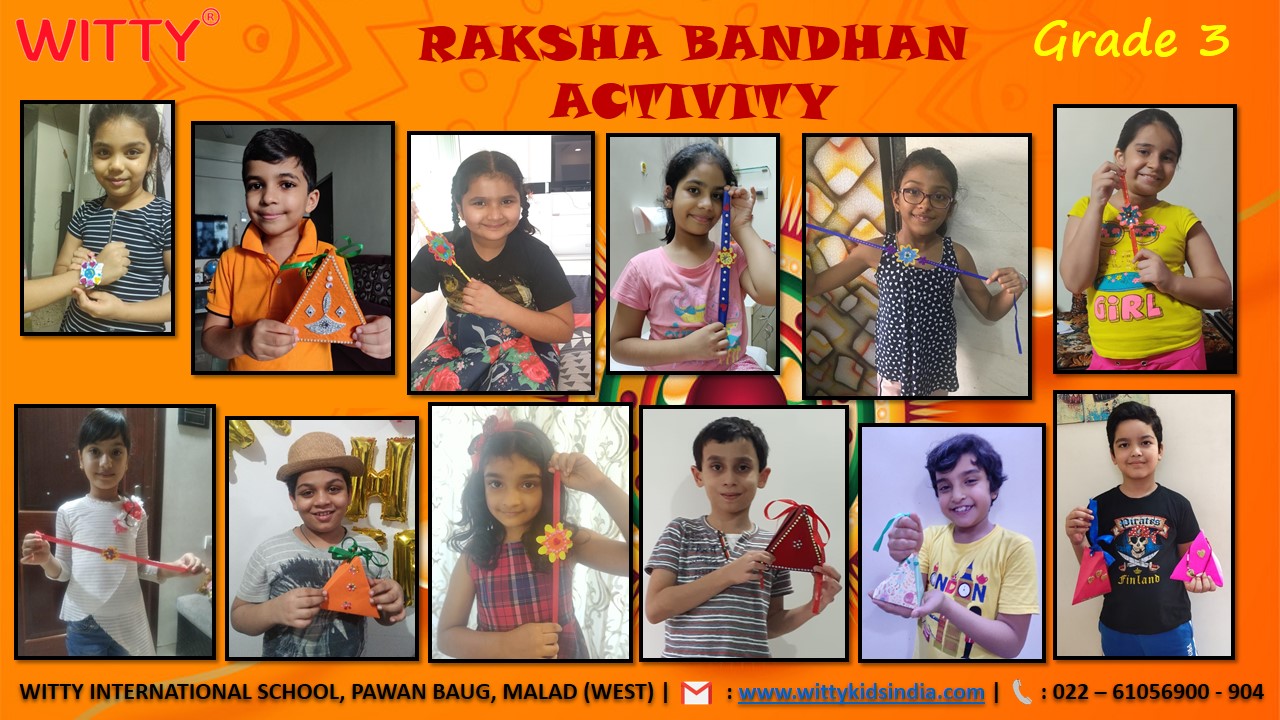 On the top of the World...: Raksha Bandhan Activity, Primary Section ...
