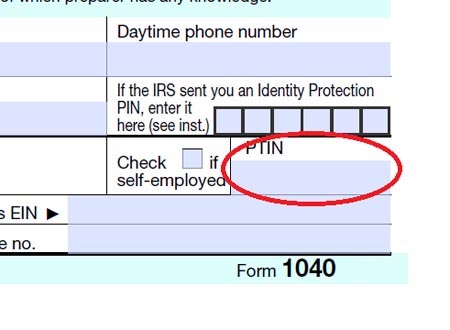 THE WANDERING TAX PRO: THE STORY OF "PTIN"