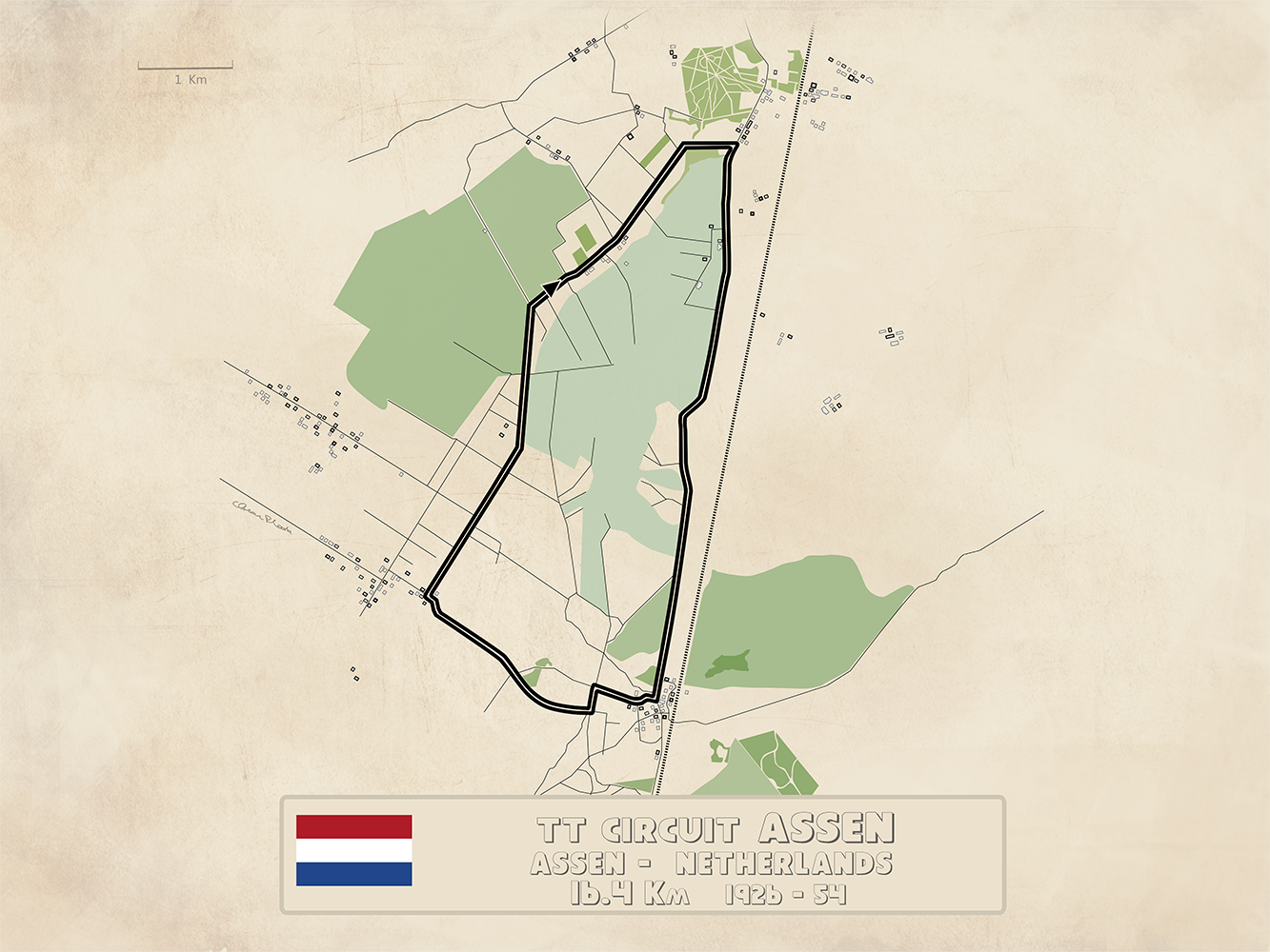 OscarPlada: TT circuit Assen 1926-54
