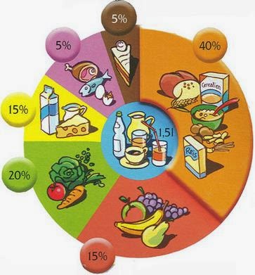 DiverCiencias - Ceutí: La rueda, el rombo y la pirámide de los alimentos