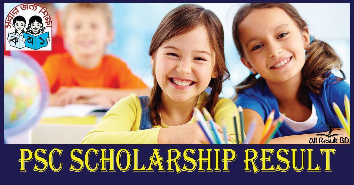 PSC Scholarship Result 2017 Primary Education Board
