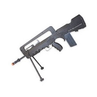 FAMAS Sniper Machine AEG, Black airsoft gun