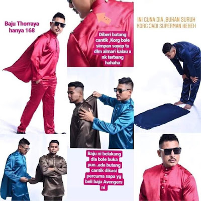 Fesyen Baju Melayu 2019 Paling Pelik