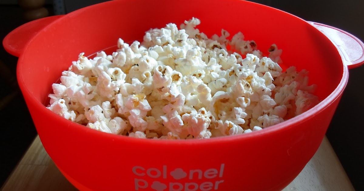 Happier Than A Pig In Mud: Colonel Popper Silicone Microwave Popcorn ...