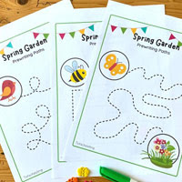 FREE Pre-Writing & Tracing Sheets for Kids | Totschooling - Toddler ...