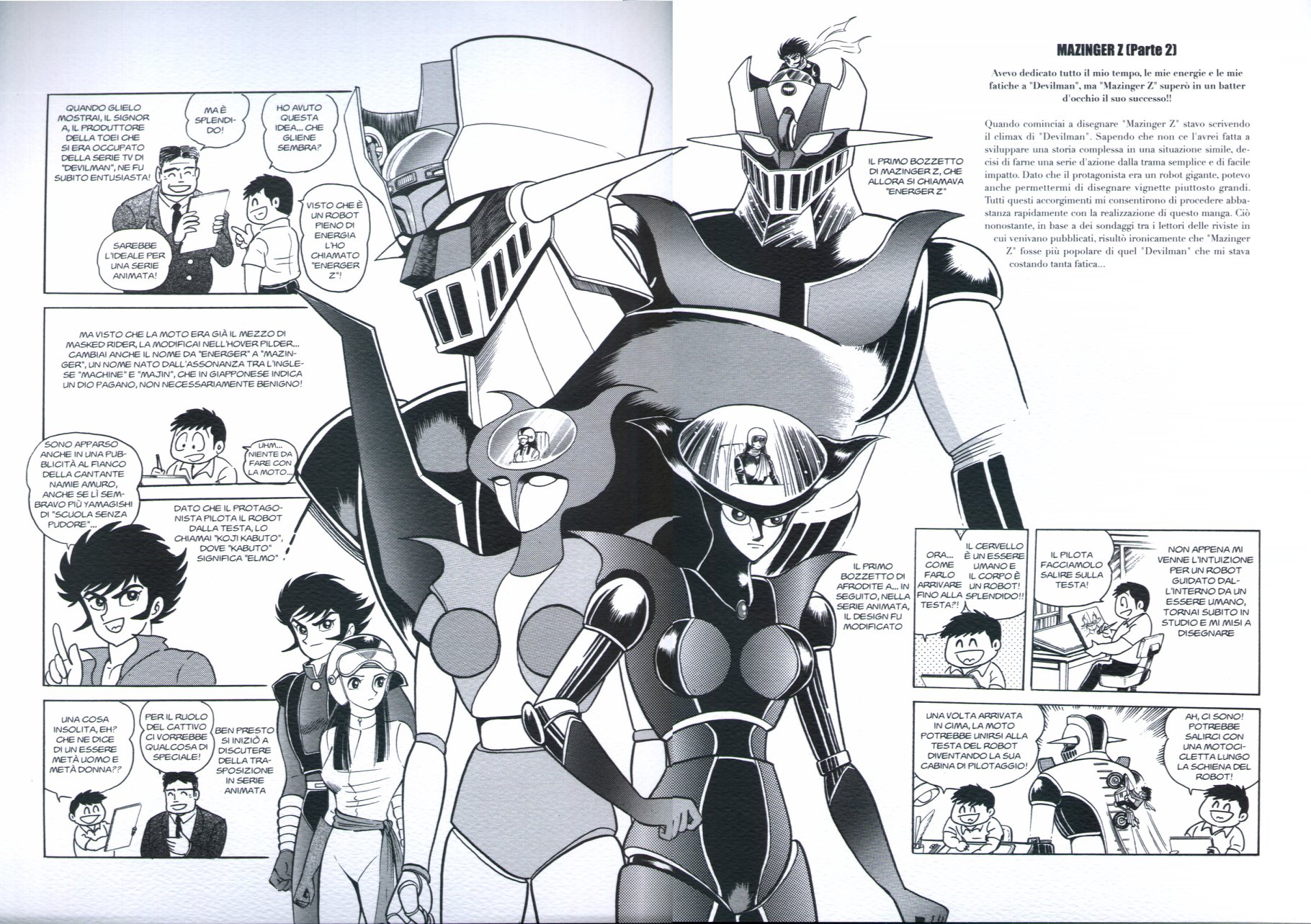 Ale Montosi Blog: Go Nagai racconta le origini di Mazinga Z e del ...