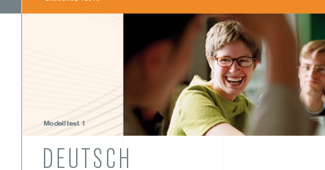 A1 Telc Modelltest 1 Deutsch Free Download pdf - بورغر الماني