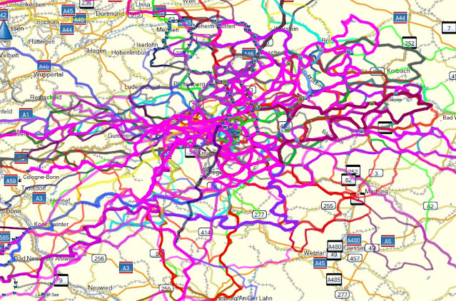 Motorrijden...een droom wordt passie!: Waldhotel Einstein Motorroutes ...