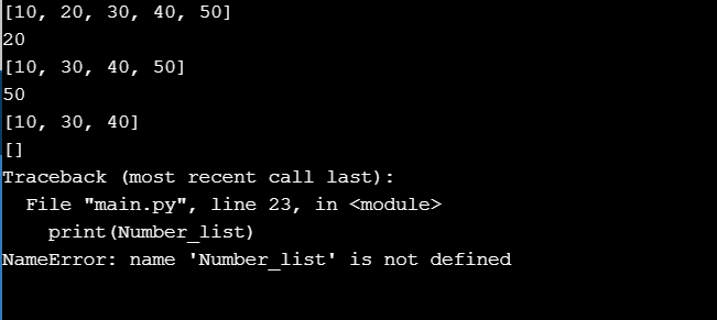Geek4Tutorial.com: Lists in Python