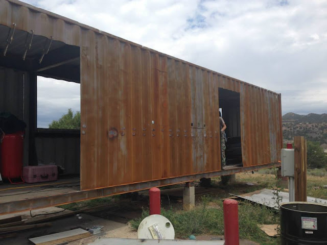 2 Shipping Containers, - The Container Restaurant, - Durango, Colorado ...