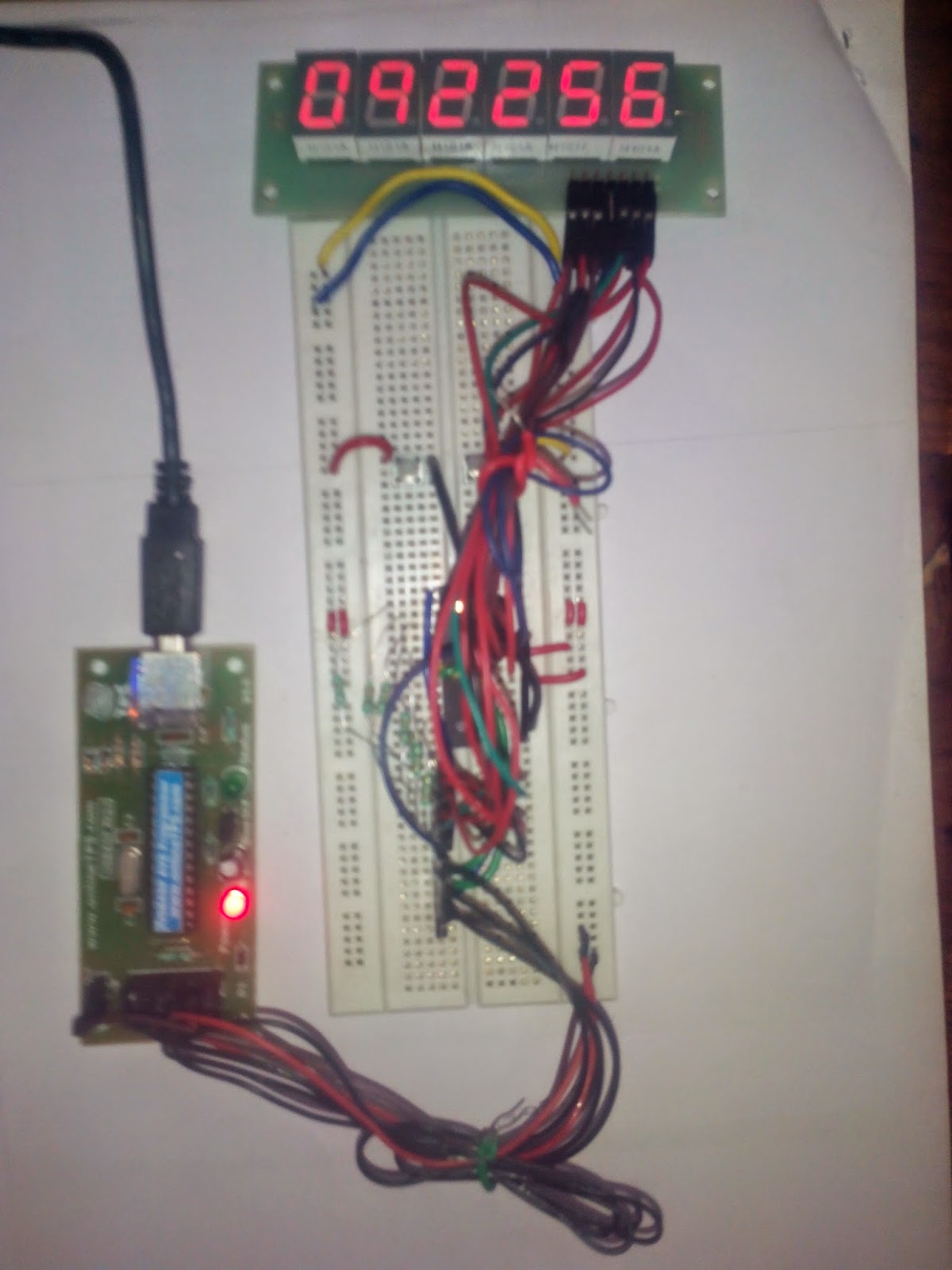 Digital Clock Using Atmega 168 And 7 Segment Display Common Electrical Doubts