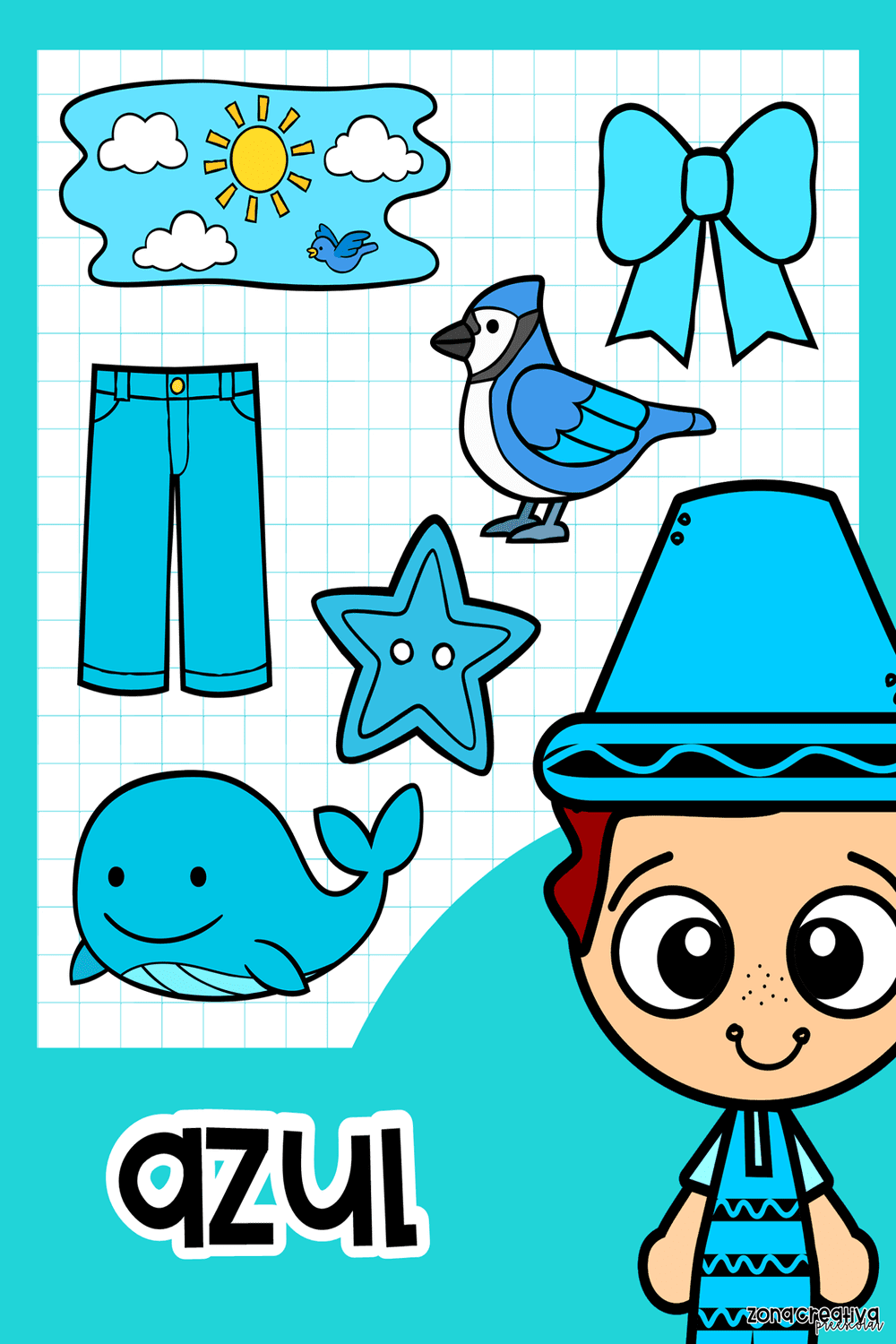 Bonitos Carteles de los Colores | Mundo de Rukkia