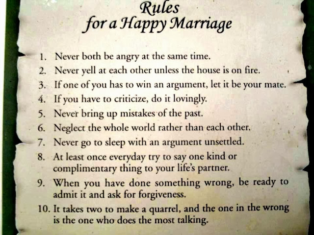 Awesomequotes4u.com: Ten Rules for a Happy Marriage...