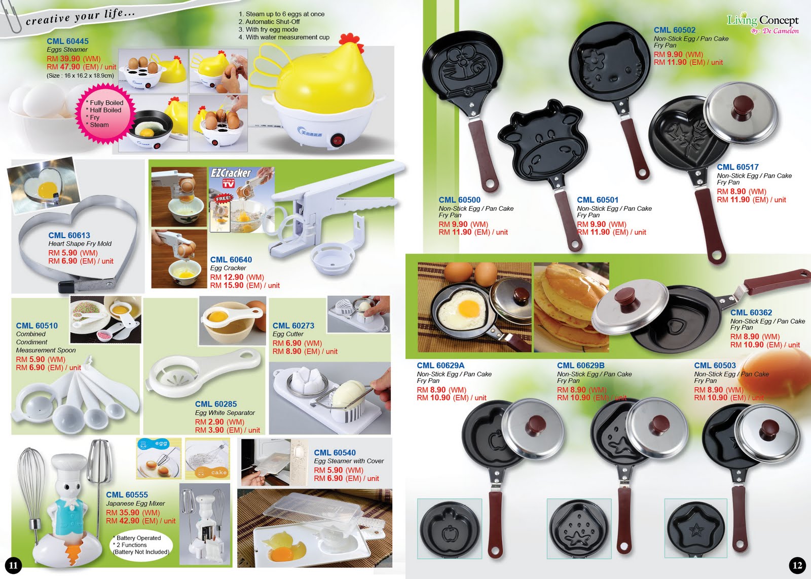 De Camelon Sensation: Living Concept Cat. Code 6107