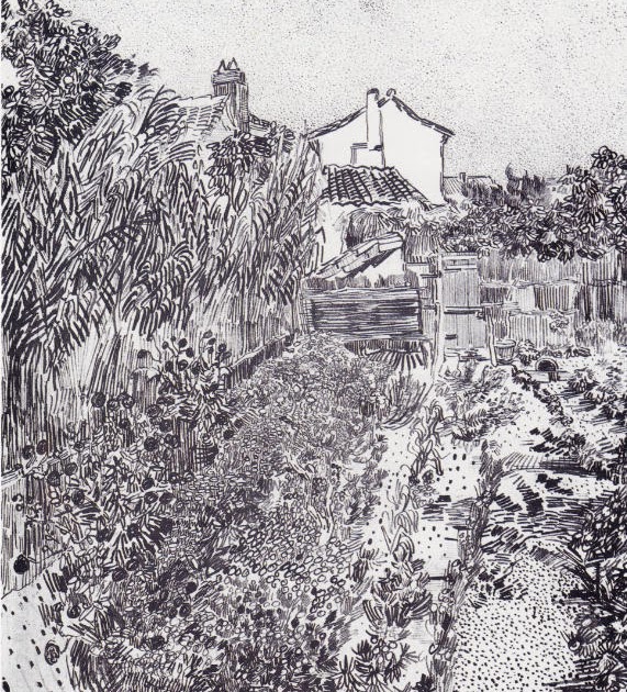 Van Gogh Drawings Pen And Ink