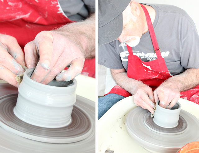 alisaburke: throwing a pot: the basics