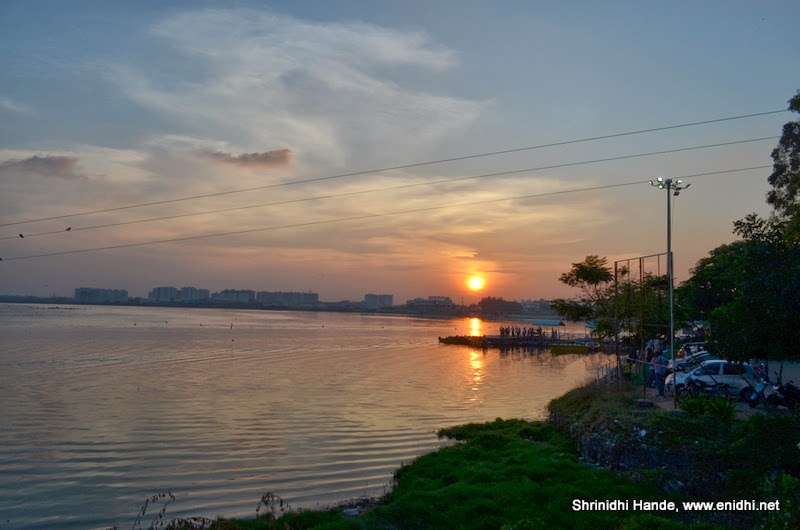 Skywatch-Sunset at Muttukadu, ECR, Chennai - eNidhi India Travel Blog