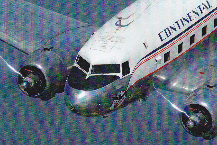 Postcard A La Carte: USA - Continental Airlines - CO