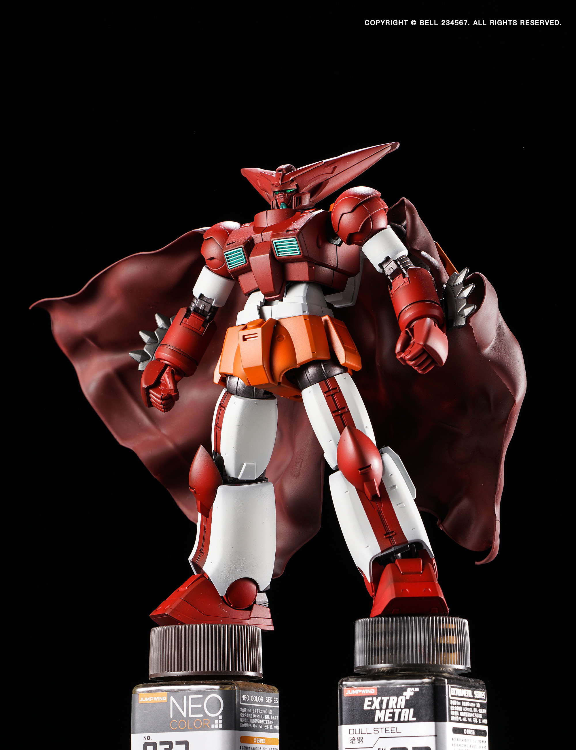 HG 1/144 Getter Robo Getter-1 (Painted Build) ~ Gundam Reference