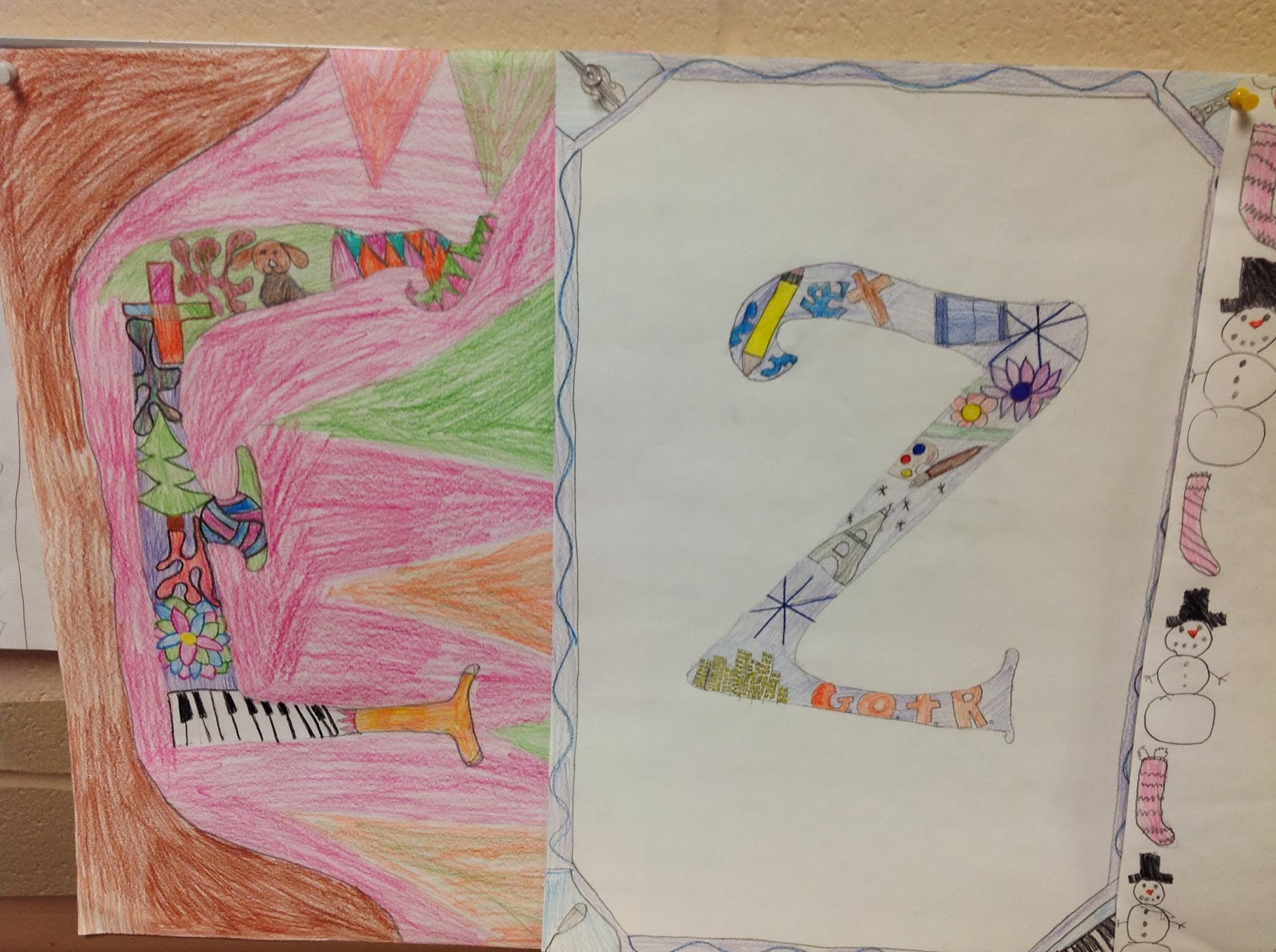 Miss Arty Pants: Illuminated Letters