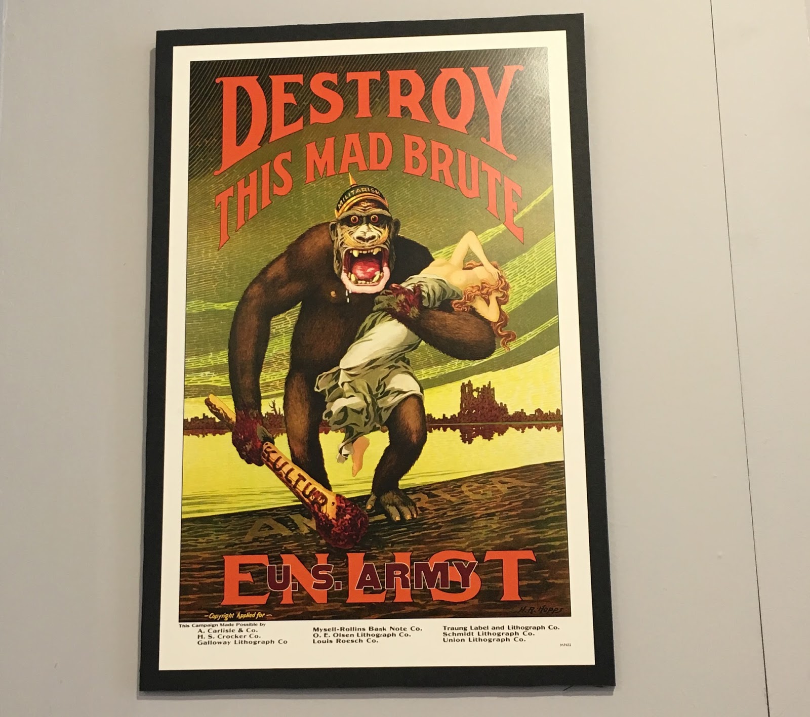 Can it happen here?: "Art in the service of political power"