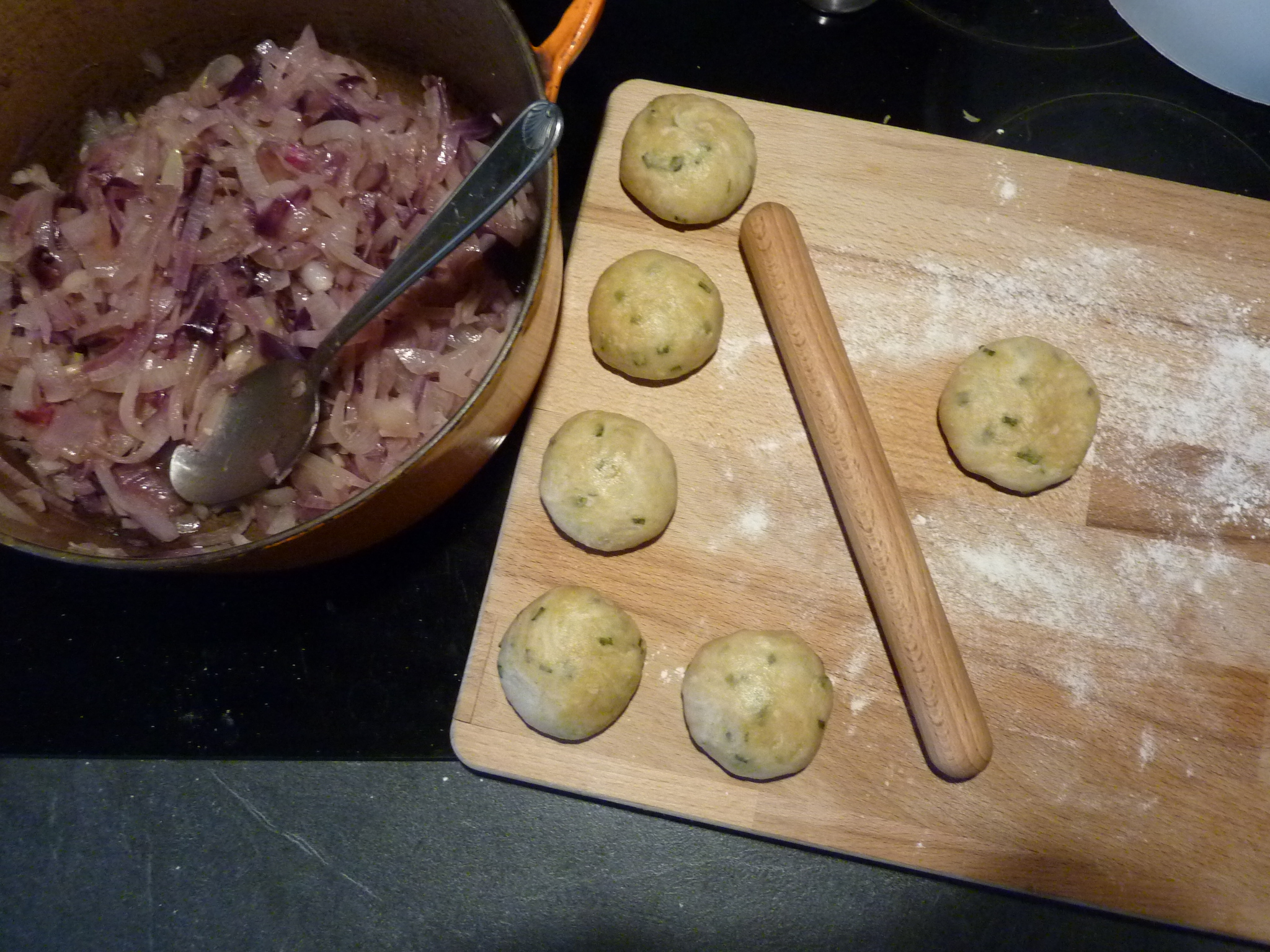 Tartelettes aux 3 oignons