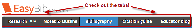 A Media Specialist's Guide to the Internet: EasyBib in Depth: It's More ...
