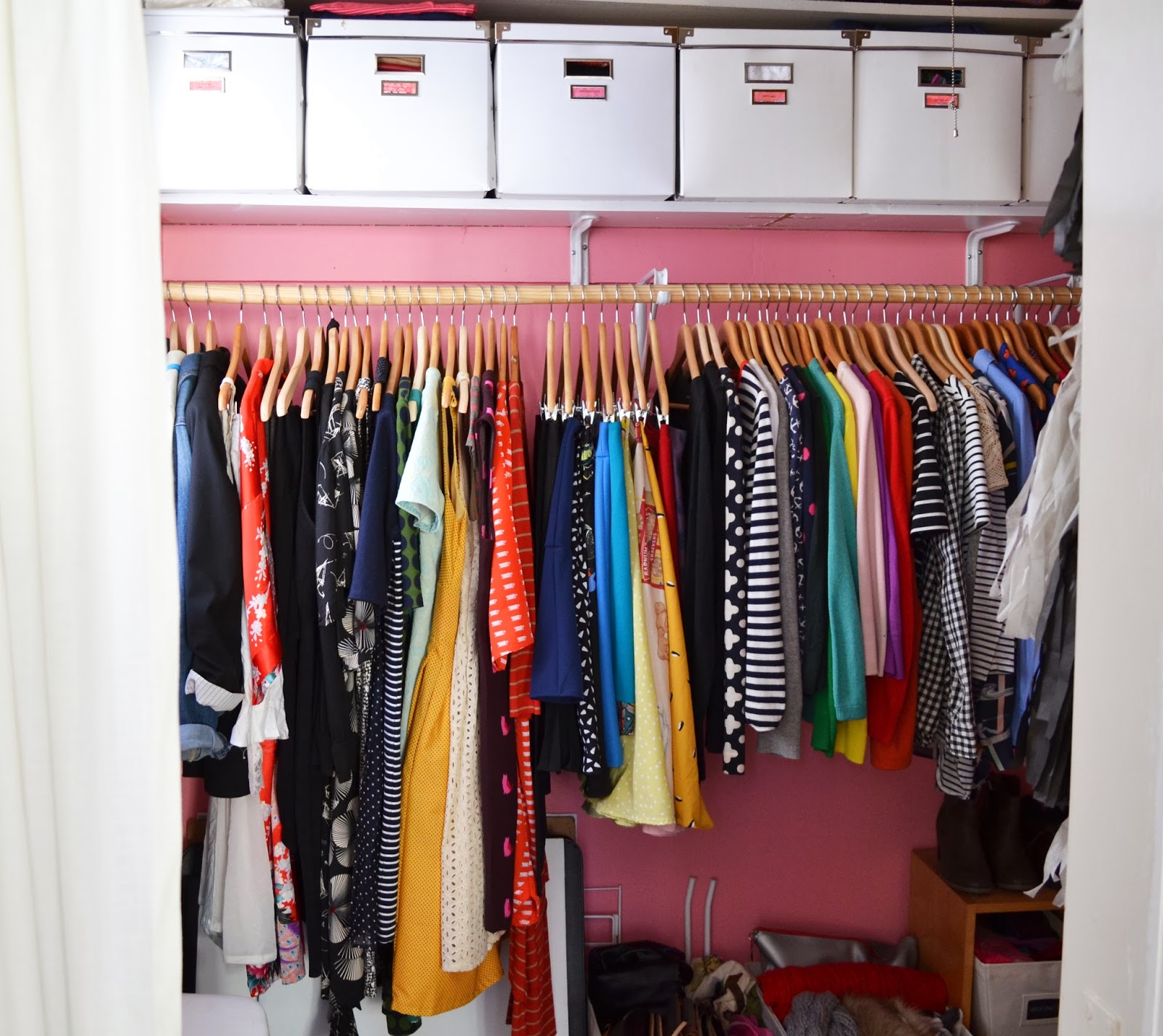 Max Makes Home: A reorganizing of the closet