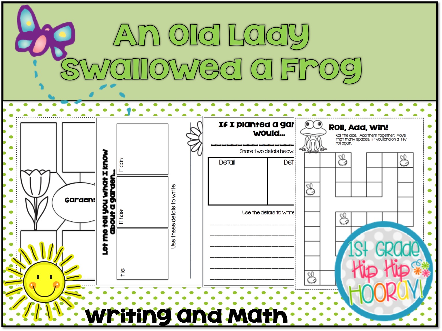 1st Grade Hip Hip Hooray!: Old Lady Who Swallowed a Frog!