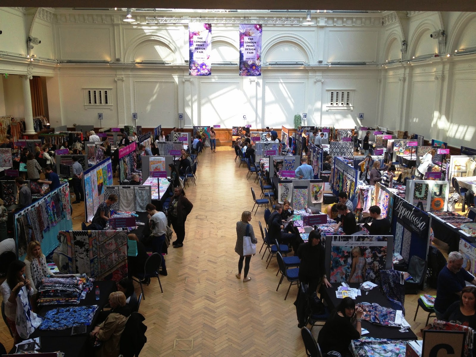 Enchanted Textile Design: The London Print Design Fair with UK surface ...