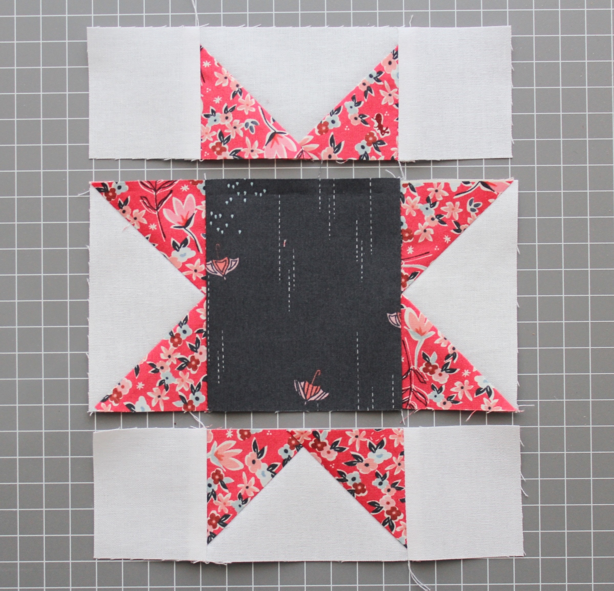 {Classic Quilt Blocks} Sawtooth Star - A Tutorial - Threadbare Creations