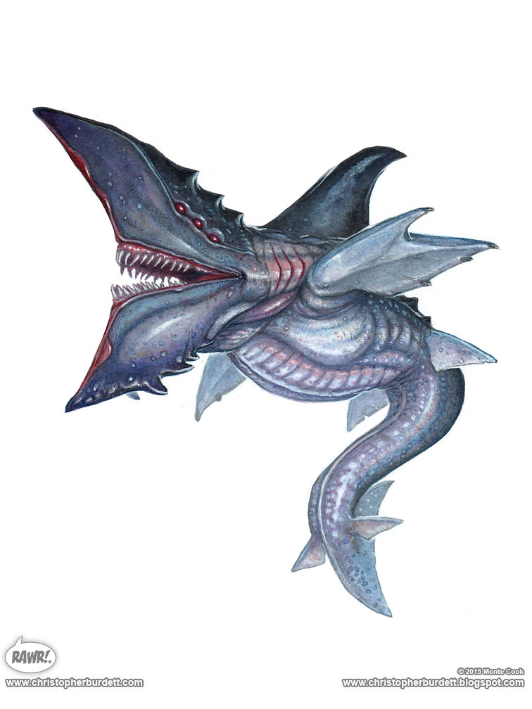 The DOODLES, DESIGNS, and aRT of CHRISTOPHER BURDETT: Numenera Monsters ...