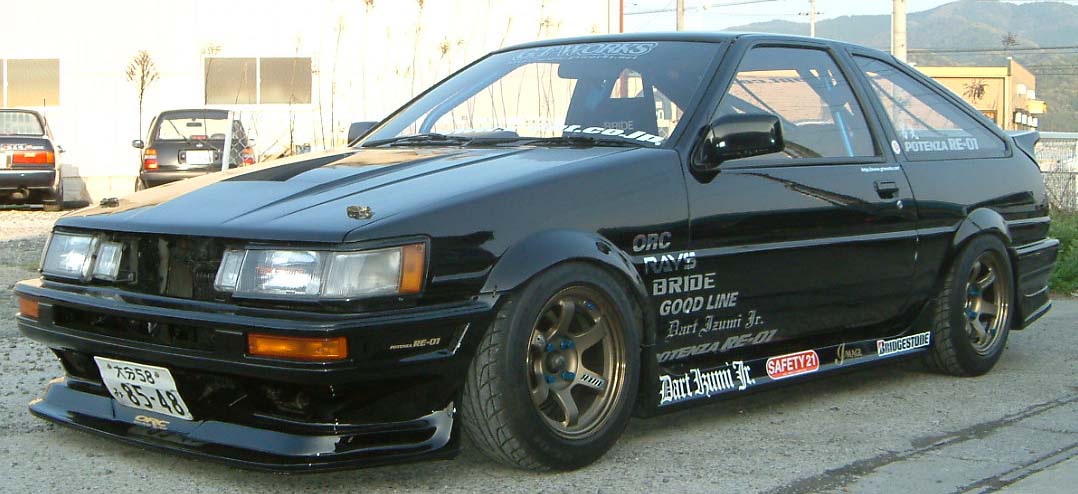 Moshi Moshi? by Chris Gray: GT Works AE86..